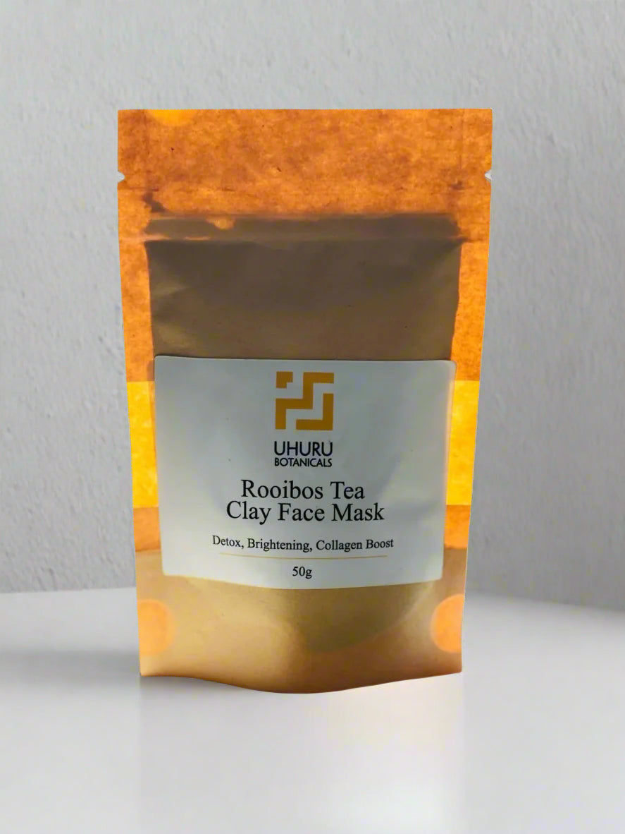 Rooibos & Turmeric Clay Mask - 60g – Uhuru Botanicals